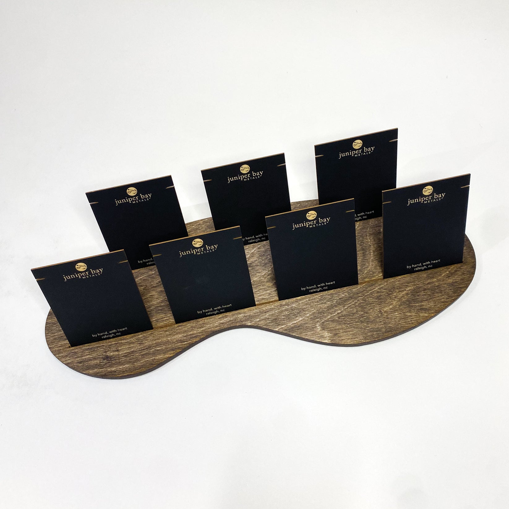 Wave Slotted Card Display – Lzrbeams